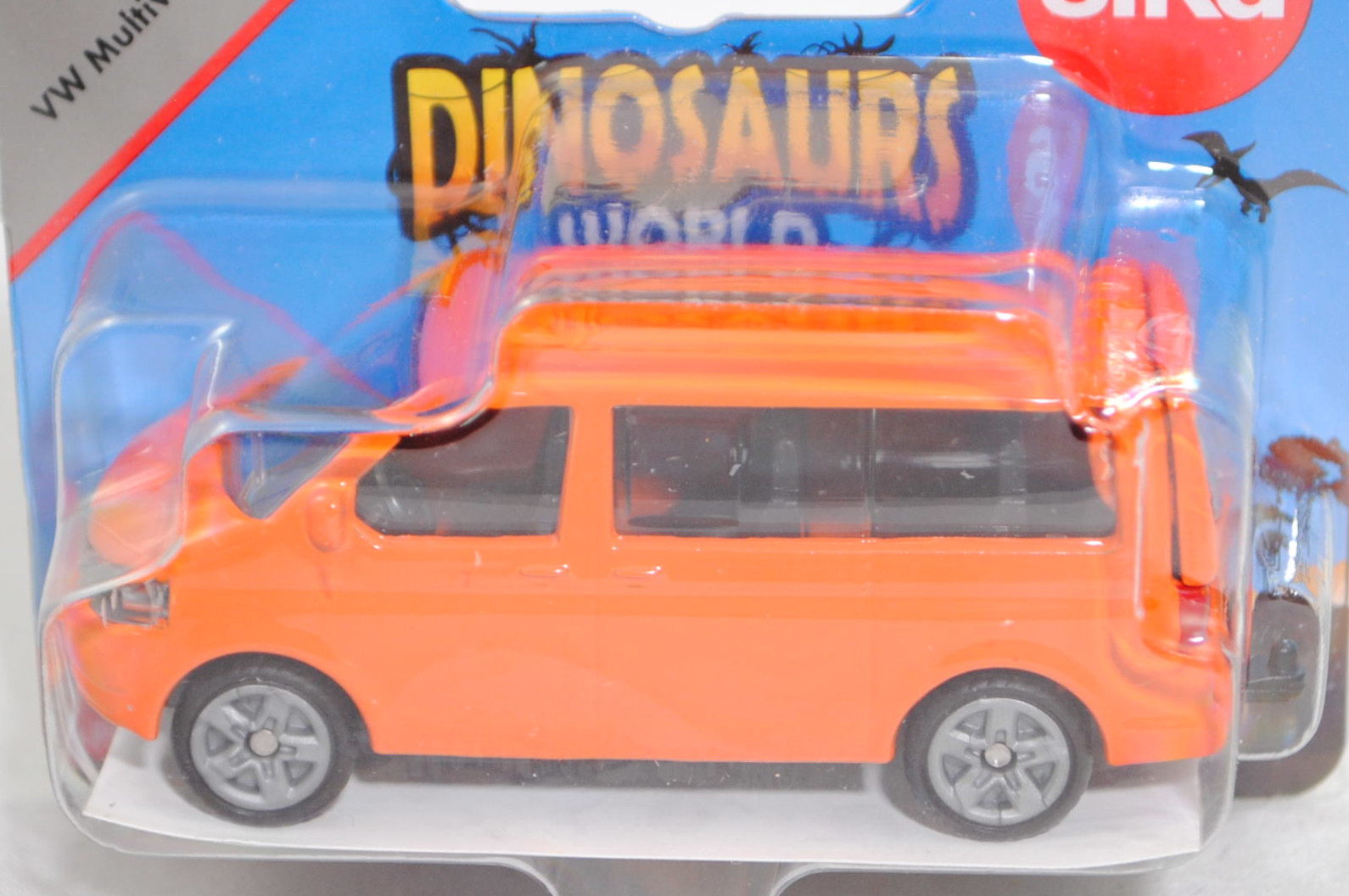 00024 VW T5 facelift Multivan 2.0 TDI (Modell 2009-2015) mit Aufkleber, hell-verkehrsorange ...